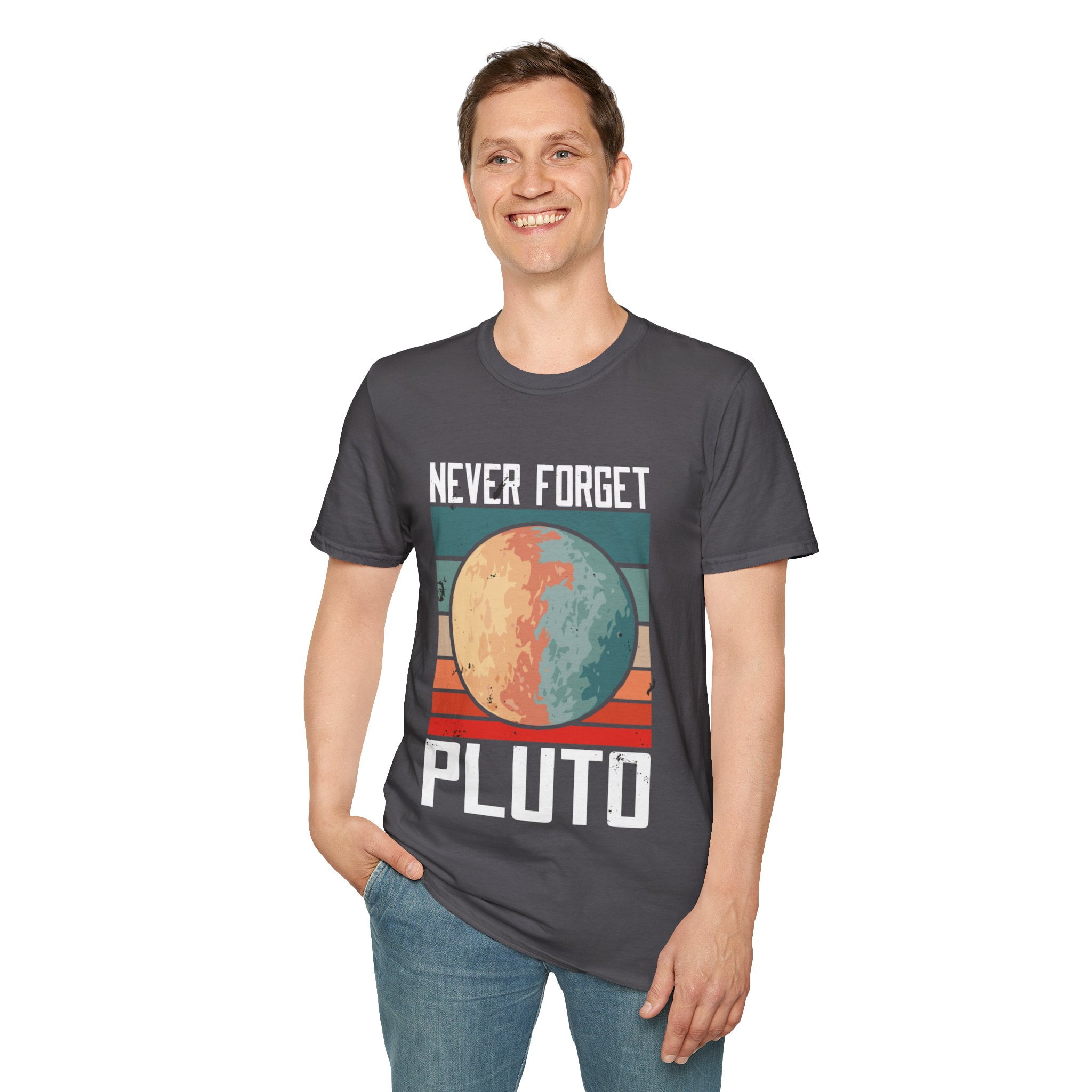 School Graphic Pluto Nerdy Astronomy Space Science Novelty - Walmart.com