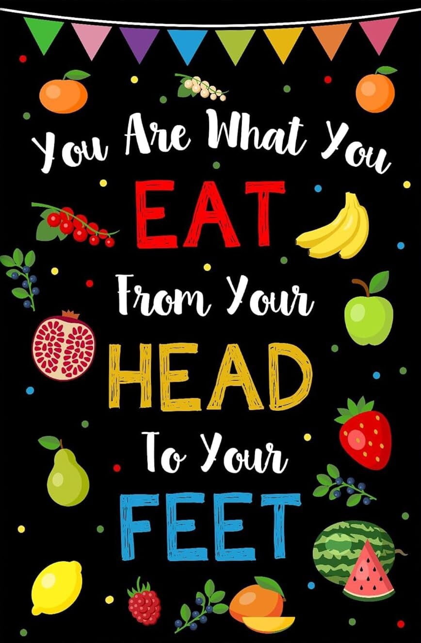 School Health Poster Cafeteria Poster Lunchroom School Teacher Sign ...