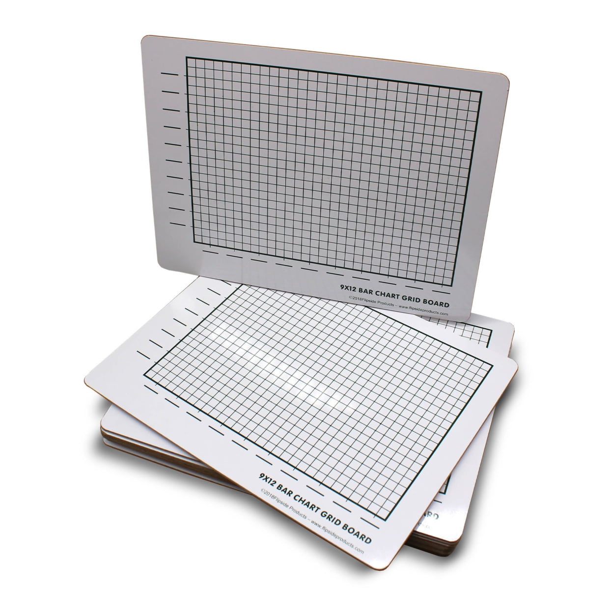 School, Home, College And Office 9 X 12 Two Sided Bar Chart Grid Board ...