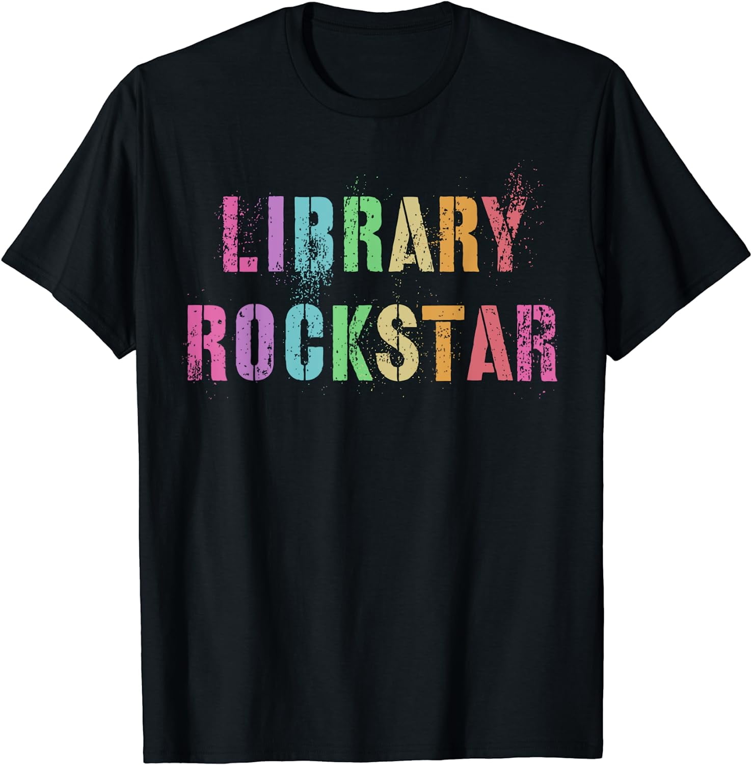 School Librarian? I Prefer LIBRARY ROCKSTAR Back To School T-Shirt ...
