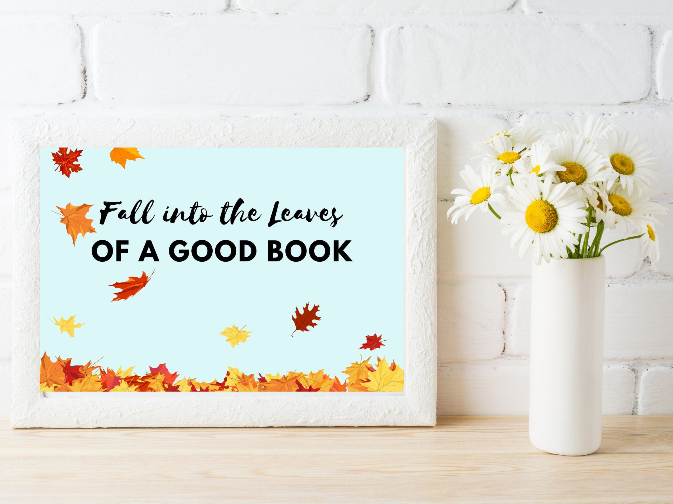 School Library Design, Classroom Decor, Fall Poster, Autumn Poster ...