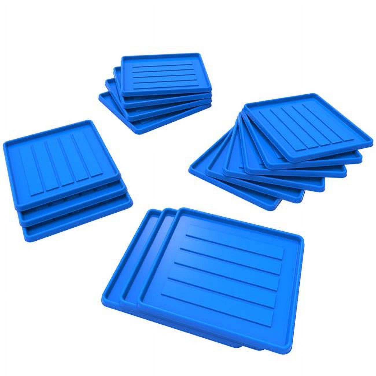 School Locker & Office Cubicle Boot Tray, Blue - Pack of 18 - Walmart.com