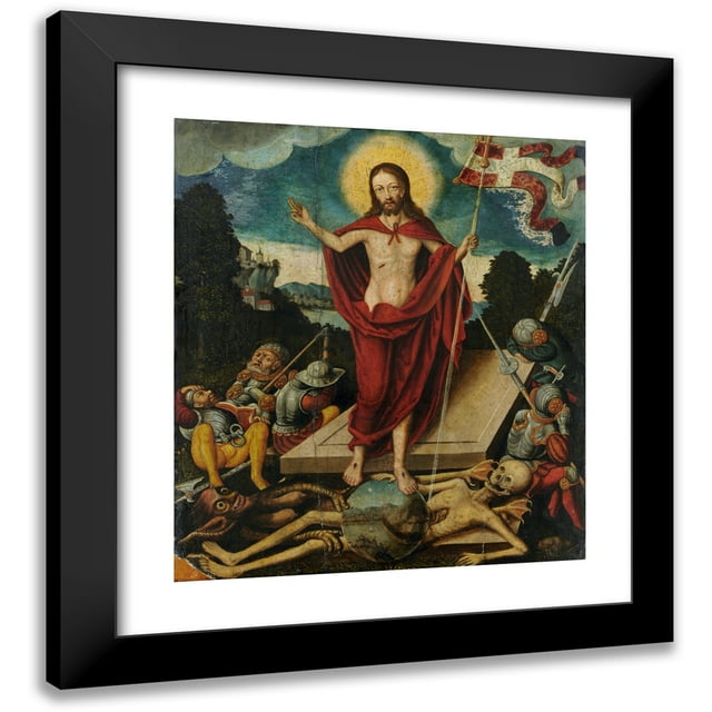 Lucas Cranach the Elder 12x14 Black Modern Framed Museum Art Print ...