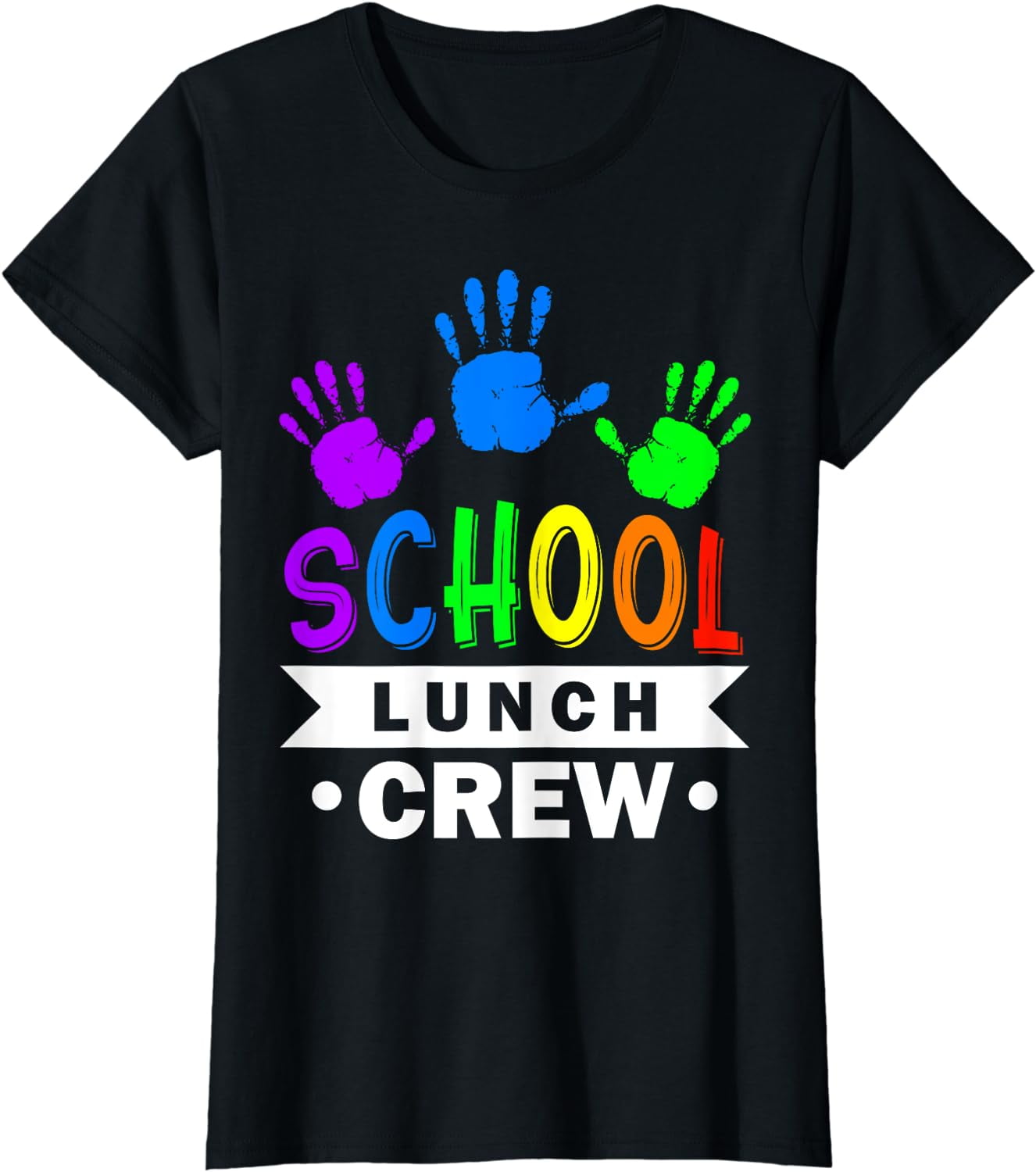 School Lunch Crew Lunch Lady Squad Homorous Cafeteria T-Shirt - Walmart.com