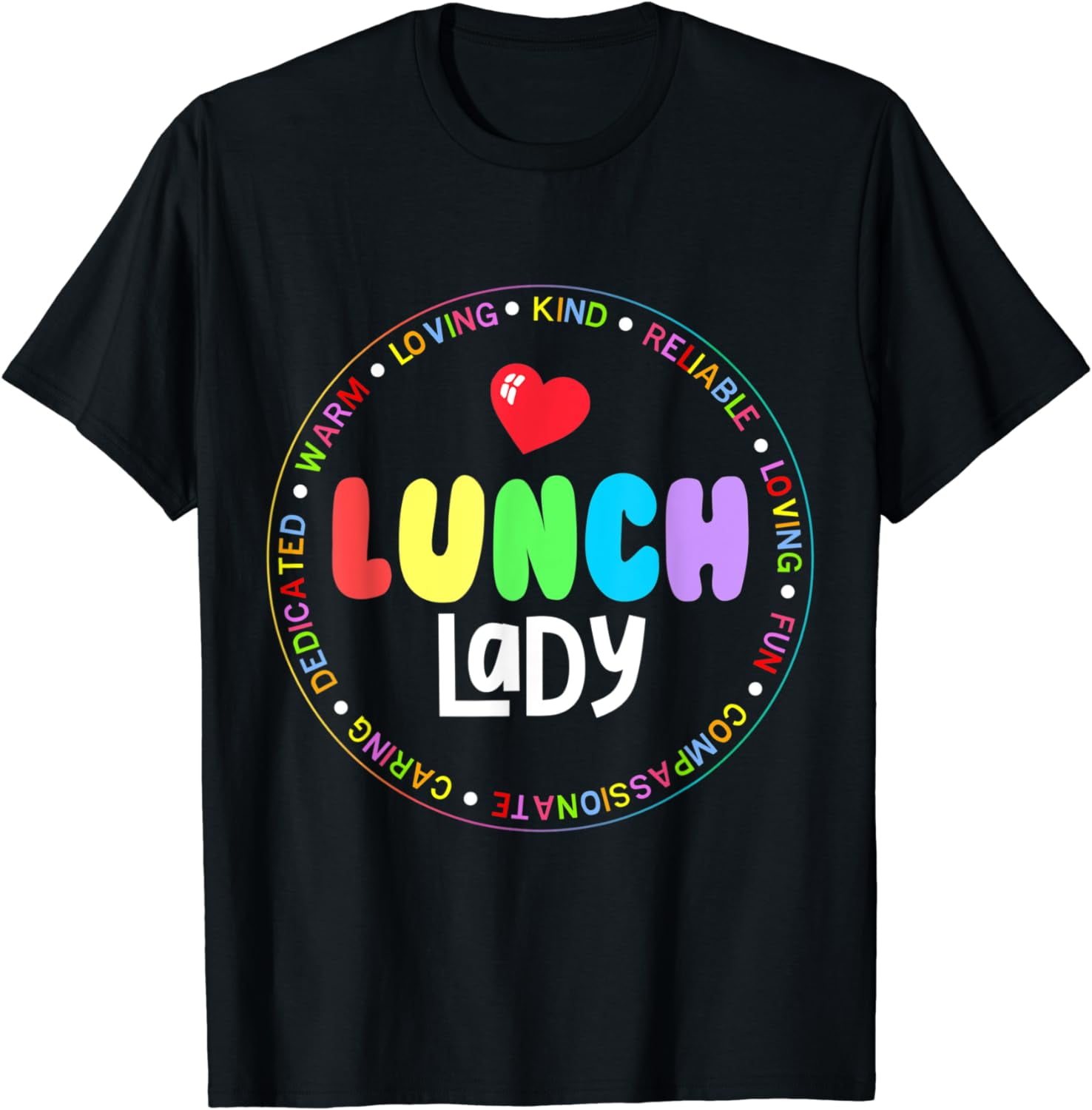 School Lunch Lady Squad Funny Ladies Cafeteria Workers Team T-Shirt ...