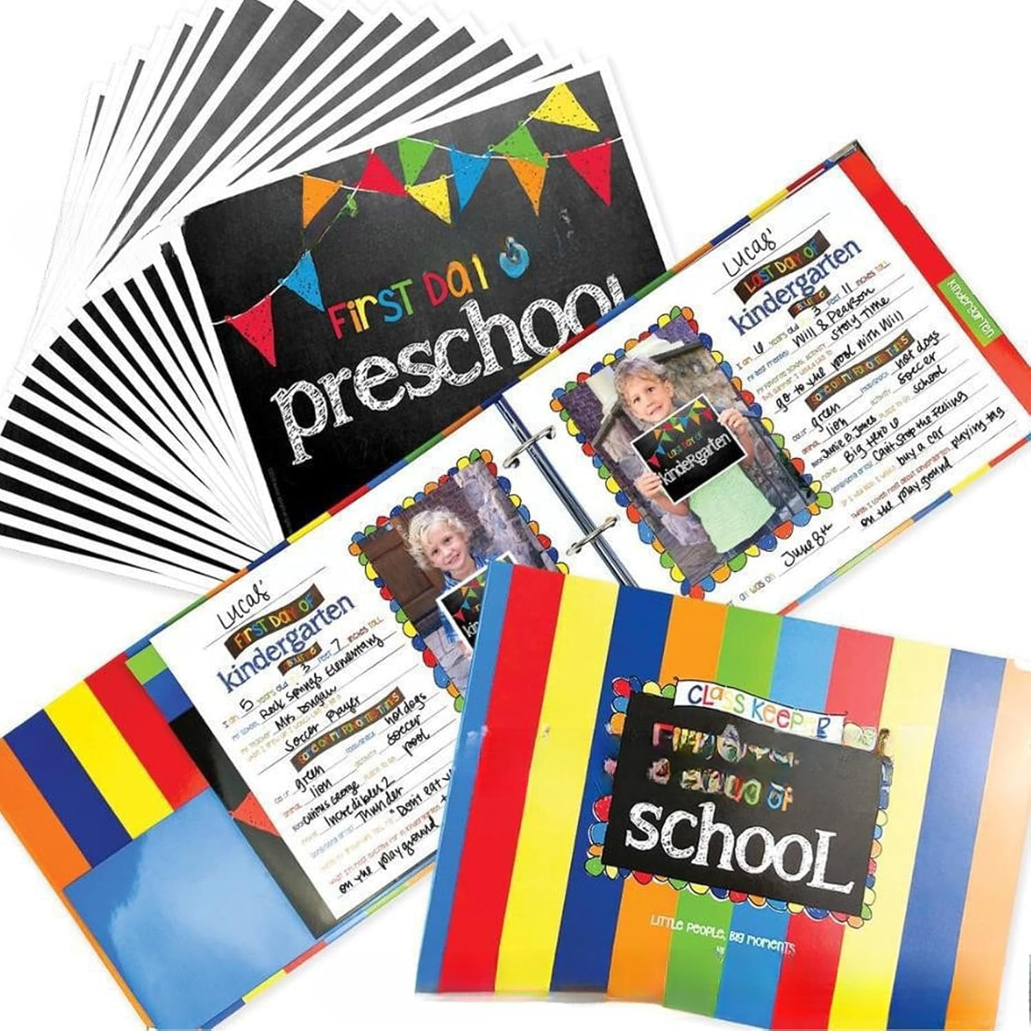 School Memory Book,School Days Memory Album,First and Last Day of ...