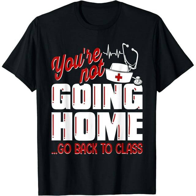 School Nurse Shirt Go Back To Class School Nurses Day RN T-Shirt ...