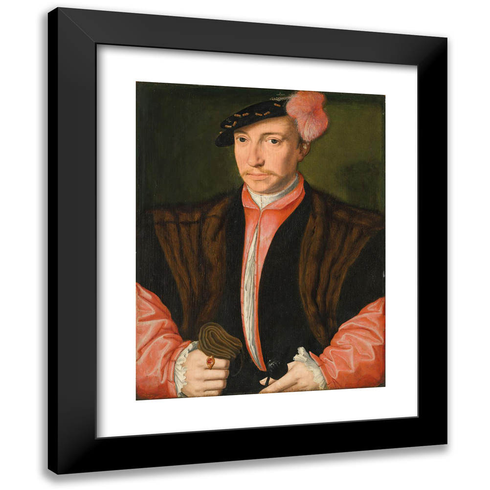 School Of Antwerp 12x14 Black Modern Framed Museum Art Print Titled ...