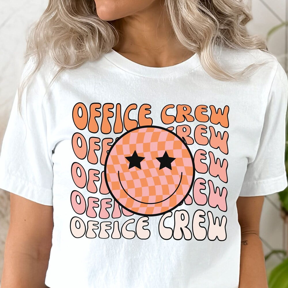 School Office Crew Shirt, Secretary Back To School Shirt, Staff Tshirt ...