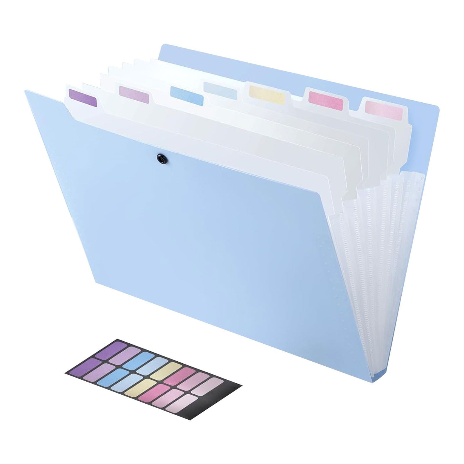 School Office Plastic Multi-Layer Folder, Extended File Has 8 ...