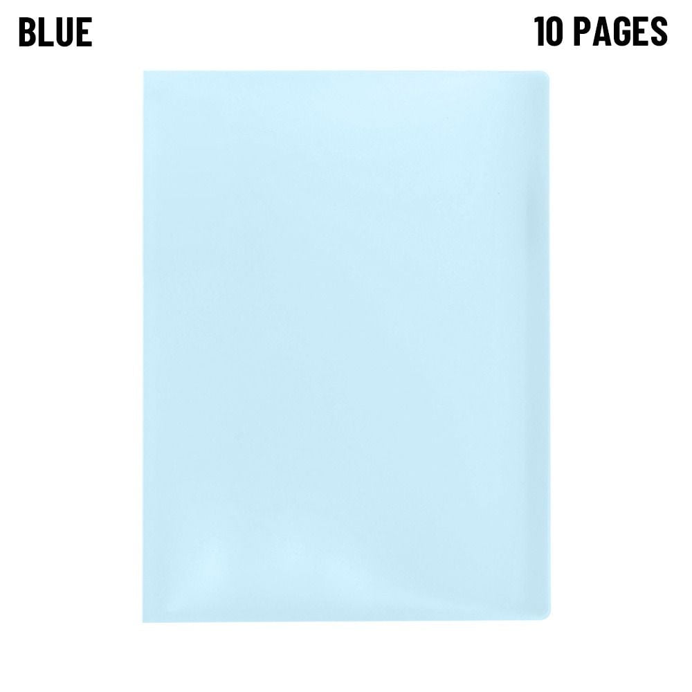 School Office Test Papers Solid Color File Data Folder Writing Pad A4 ...