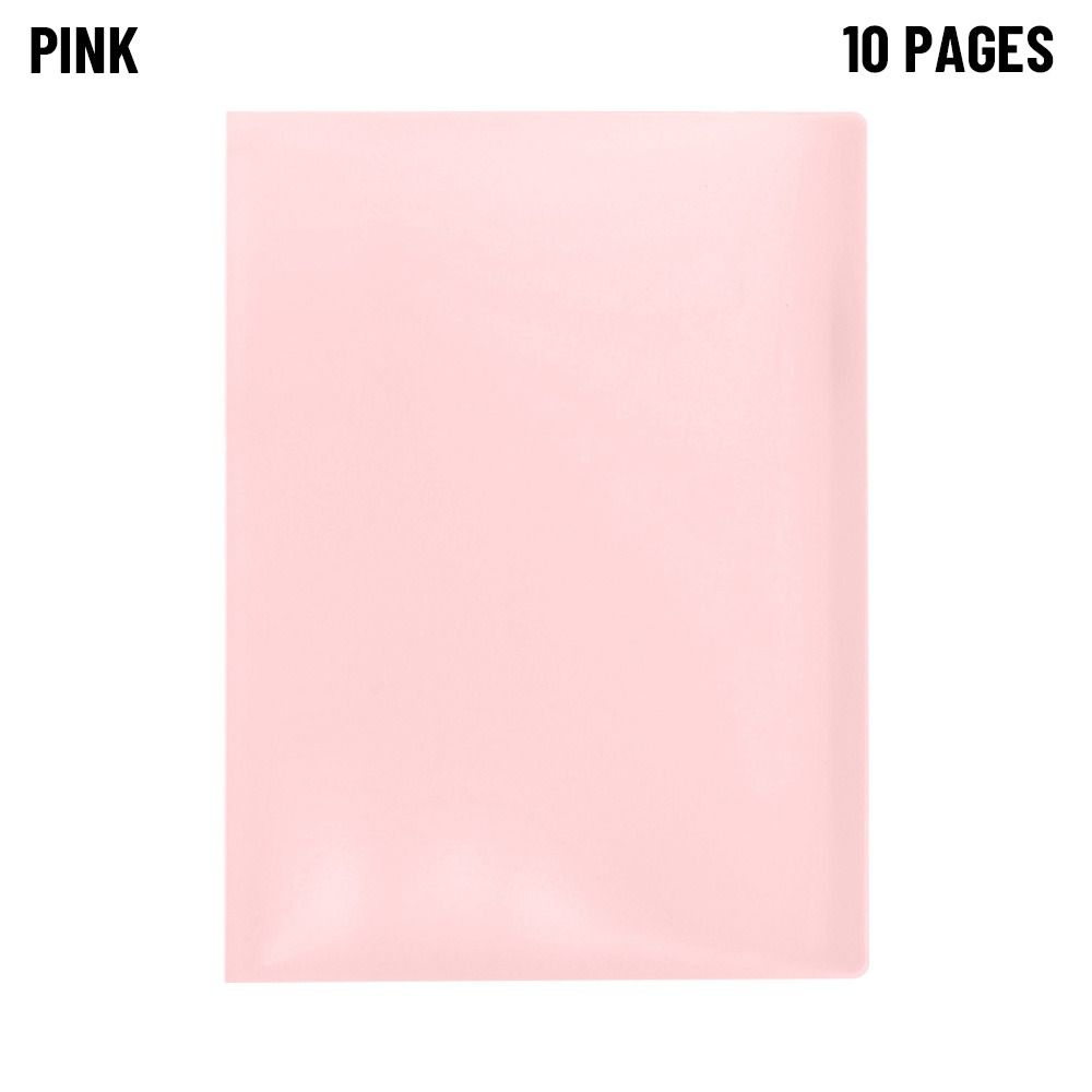 School Office Test Papers Solid Color File Data Folder Writing Pad A4 ...