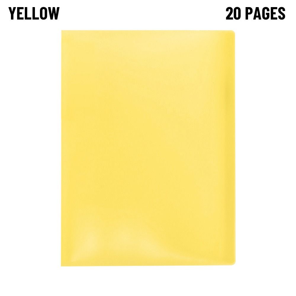 School Office Test Papers Solid Color File Data Folder Writing Pad A4 ...