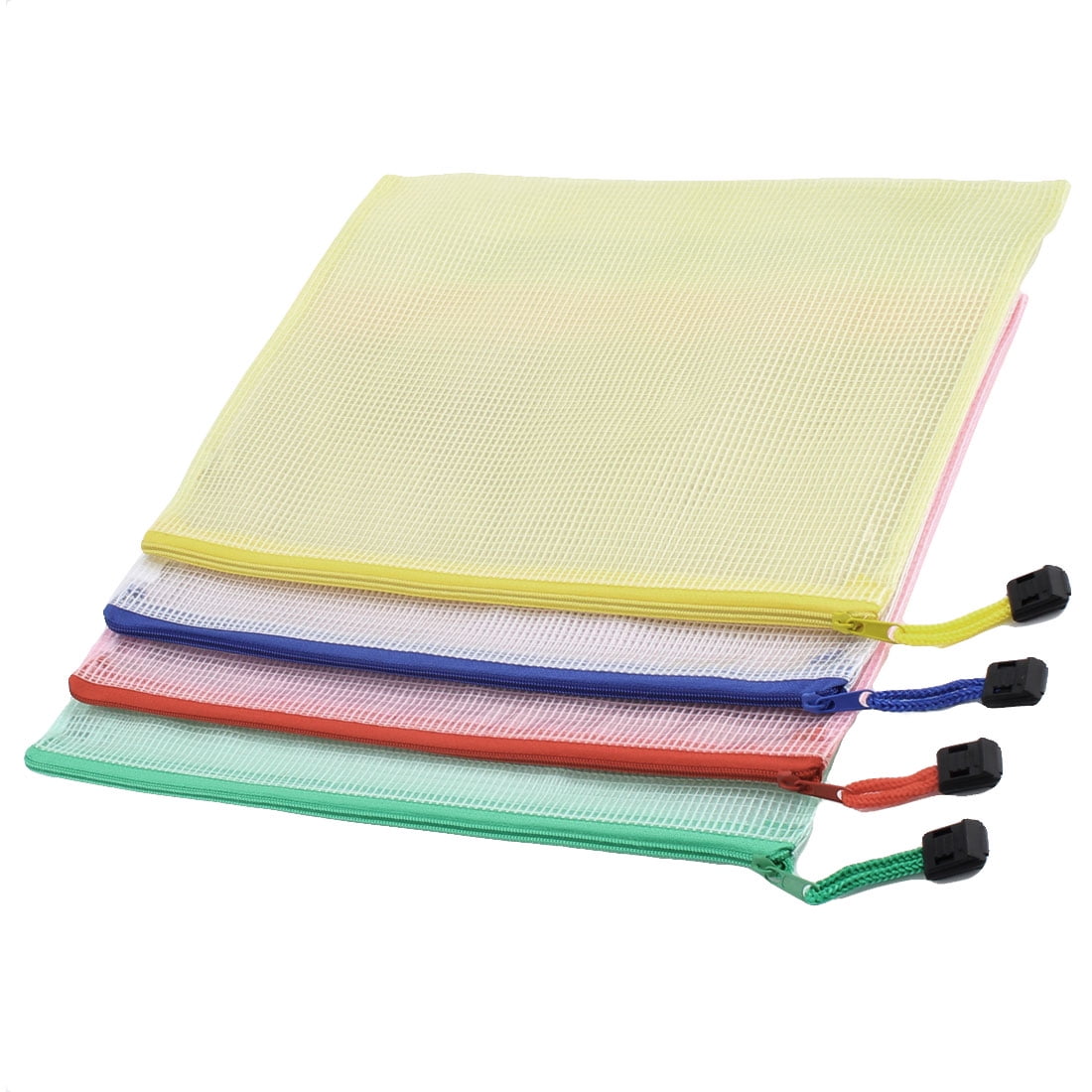 Office Waterproof Document File Folder Holder Bag Assorted Color 4pcs ...