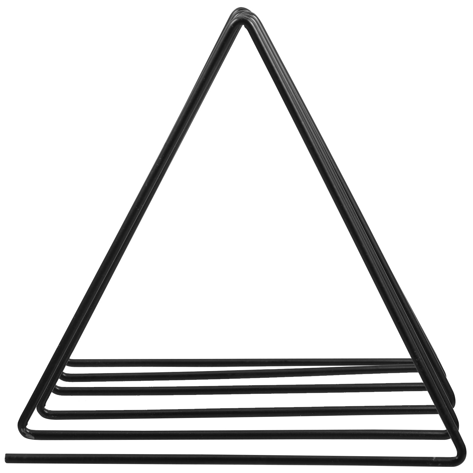 MLINS Triangle File Holder Magazine Rack 4 Slot Desktop Organizer ...