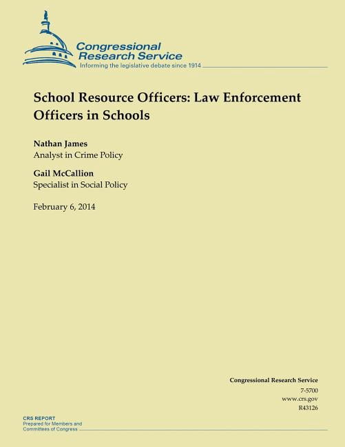 School Resource Officers: Law Enforcement Officers in Schools - Walmart.com