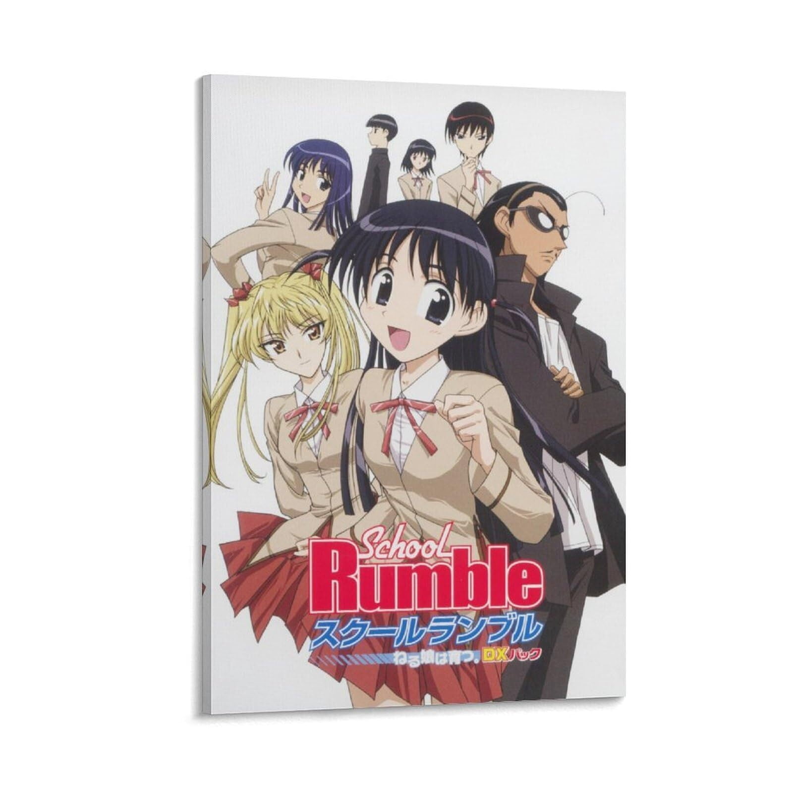 School Rumble Anime Posters Aesthetic Posters Poster Decorative ...