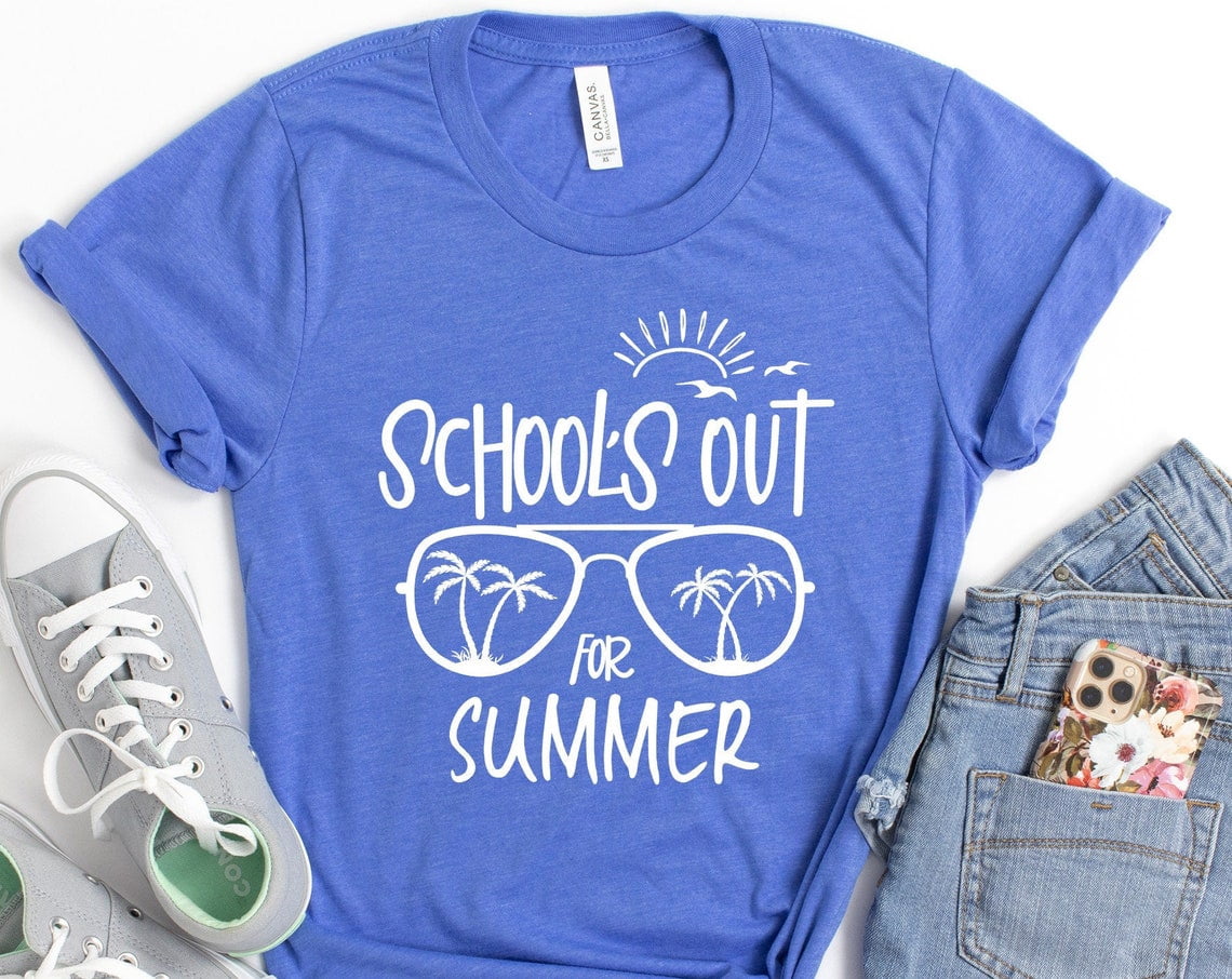 School’S Out For Summer Shirt, Last Day Of School Teacher Shirt ...