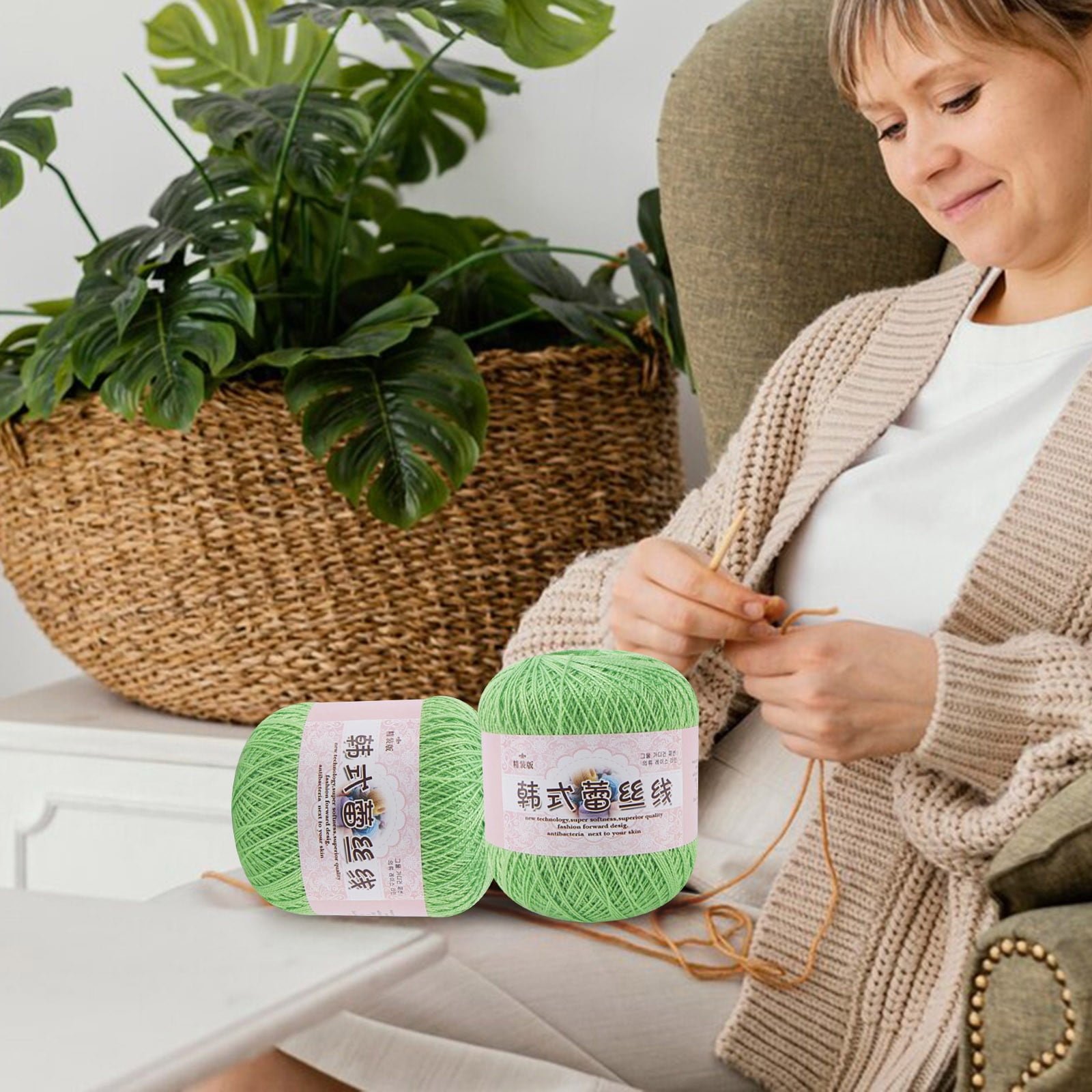 School Savings ABPWLY Lace Thread DIY Woven Mercerized Baby Fine Thread ...