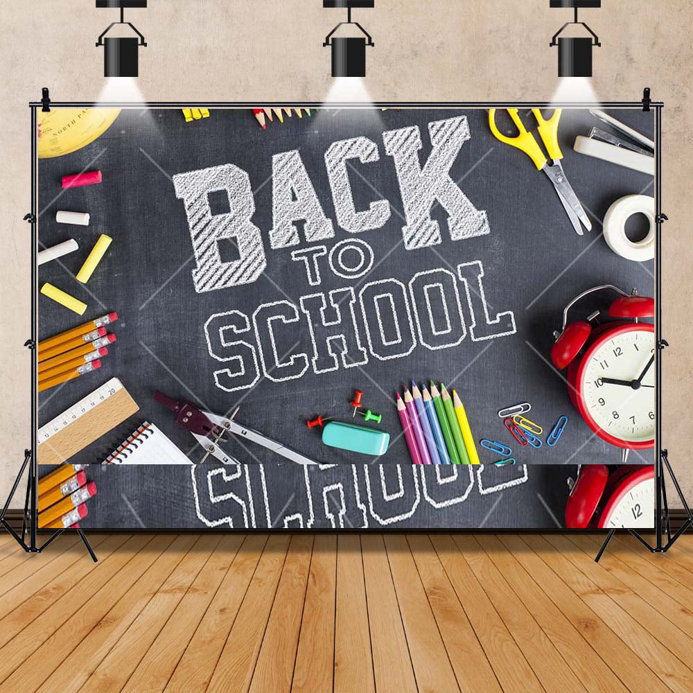 School Season Back to School Kids Gifts Carnival Student Party Banner ...