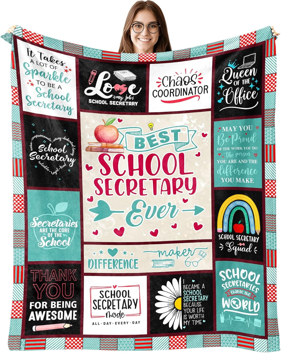 School Secretary Gifts for Women, School Secretary Appreciation Gifts ...