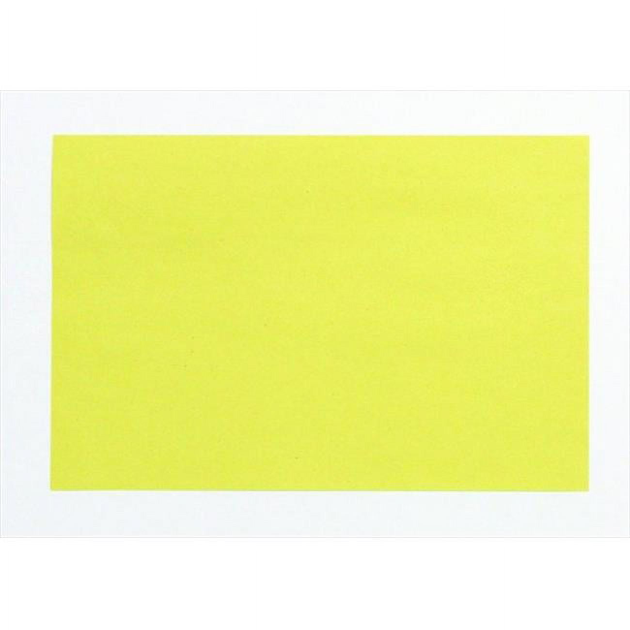 School Smart 085252 6 x 9 In. Plain Newsprint Arithmetic Paper, Canary ...