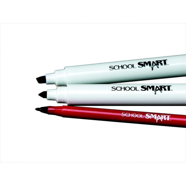 School Smart 086415 Non-Toxic Watercolor Marker- Conical Tip- Assorted ...
