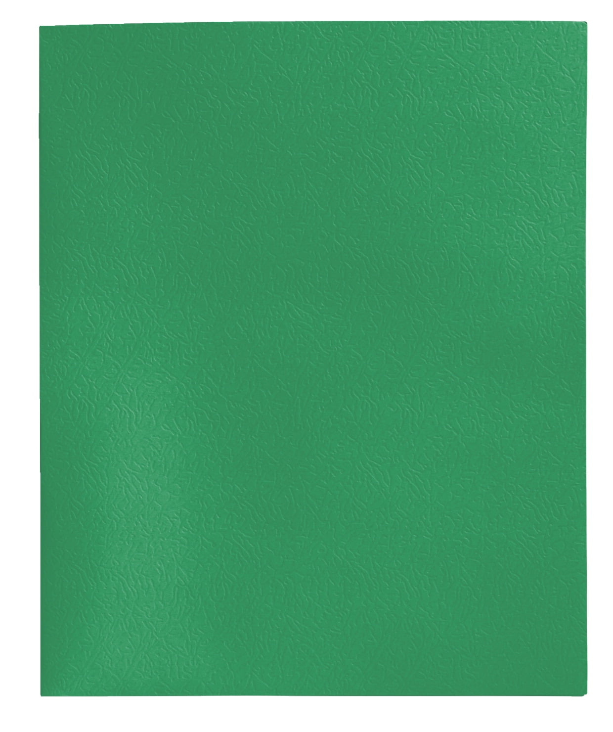 School Smart 2 Pocket Folder with Fasteners, Green, Pack of 25 ...
