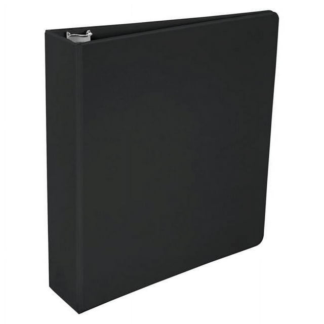 School Smart 2 in. Polypropylene D-Ring Binder, Black - Walmart.com