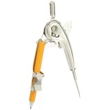 School Smart 081885 Long Point Ball Bearing Compass, Draws Circles Up ...