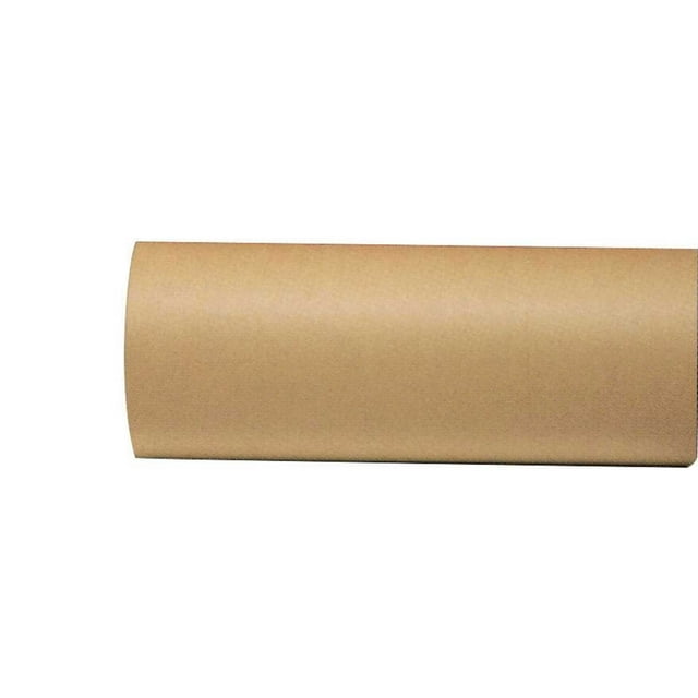 School Smart Butcher Kraft Paper Roll, 50 lbs, 48 Inches x 1000 Feet ...