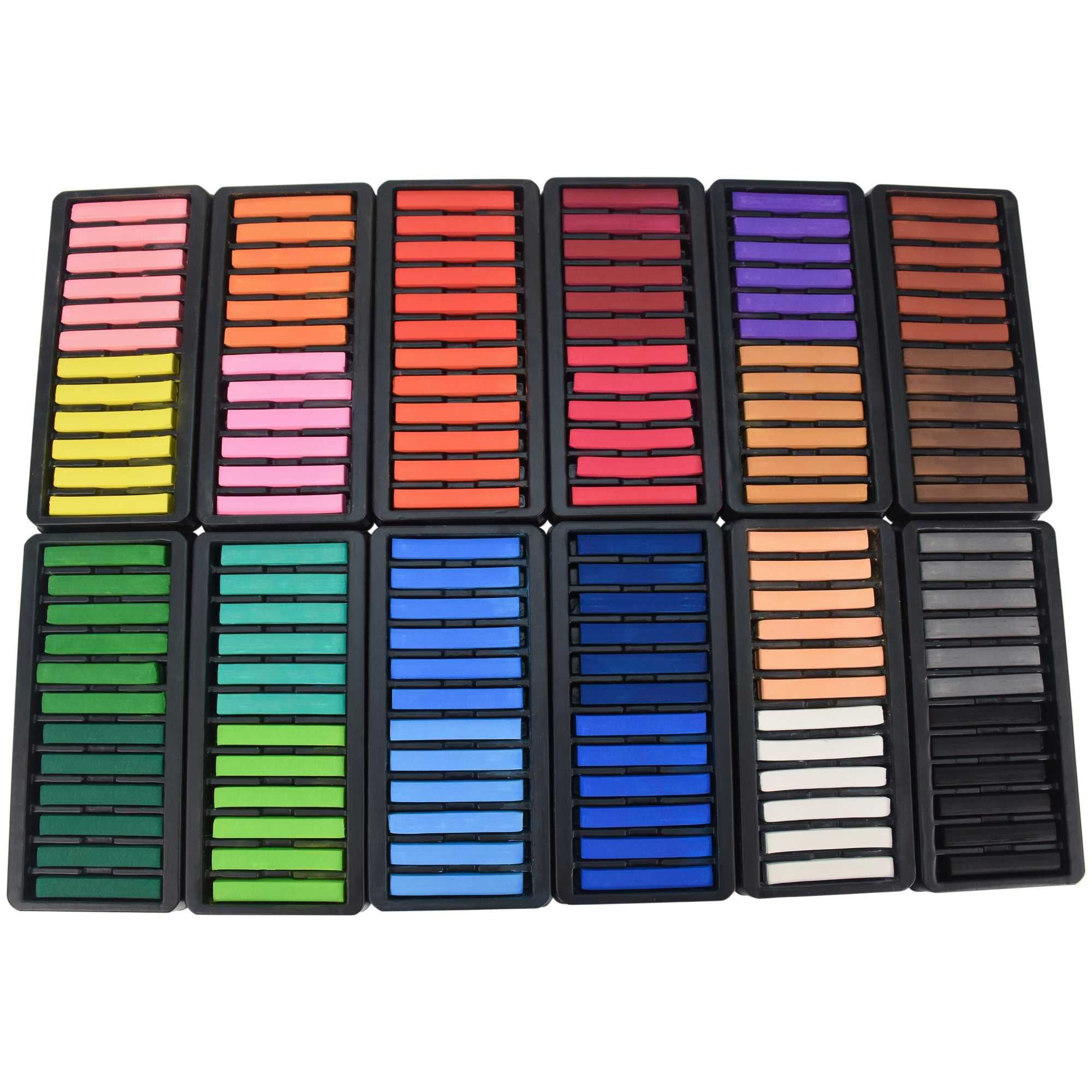 School Smart Chalk Pastels, Assorted Colors, Set of 144 - Walmart.com