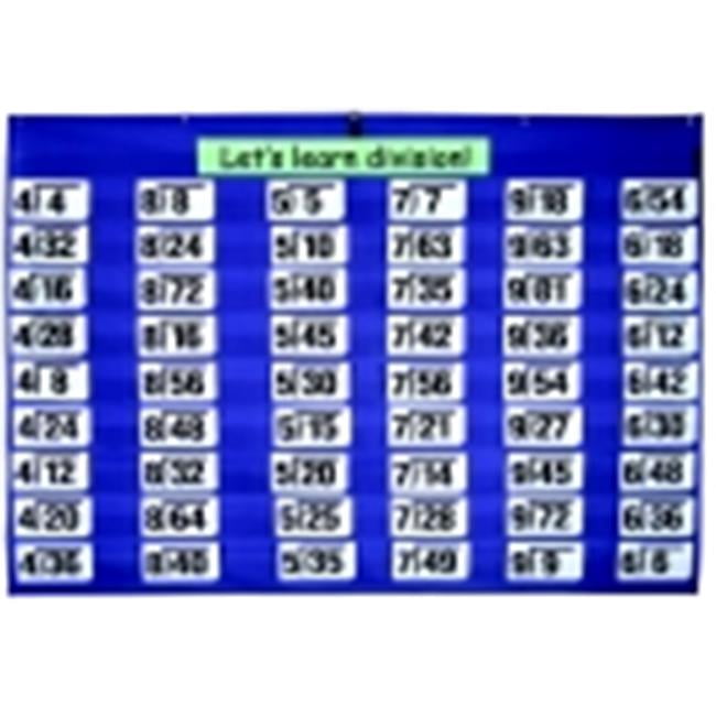 School Smart Extra-Wide Pocket Chart, 57 x 40 Inches - Walmart.com