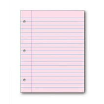 Oxford® Filler Paper, 8-1/2" x 11", College Rule, 3-Hole Punched, Loose ...