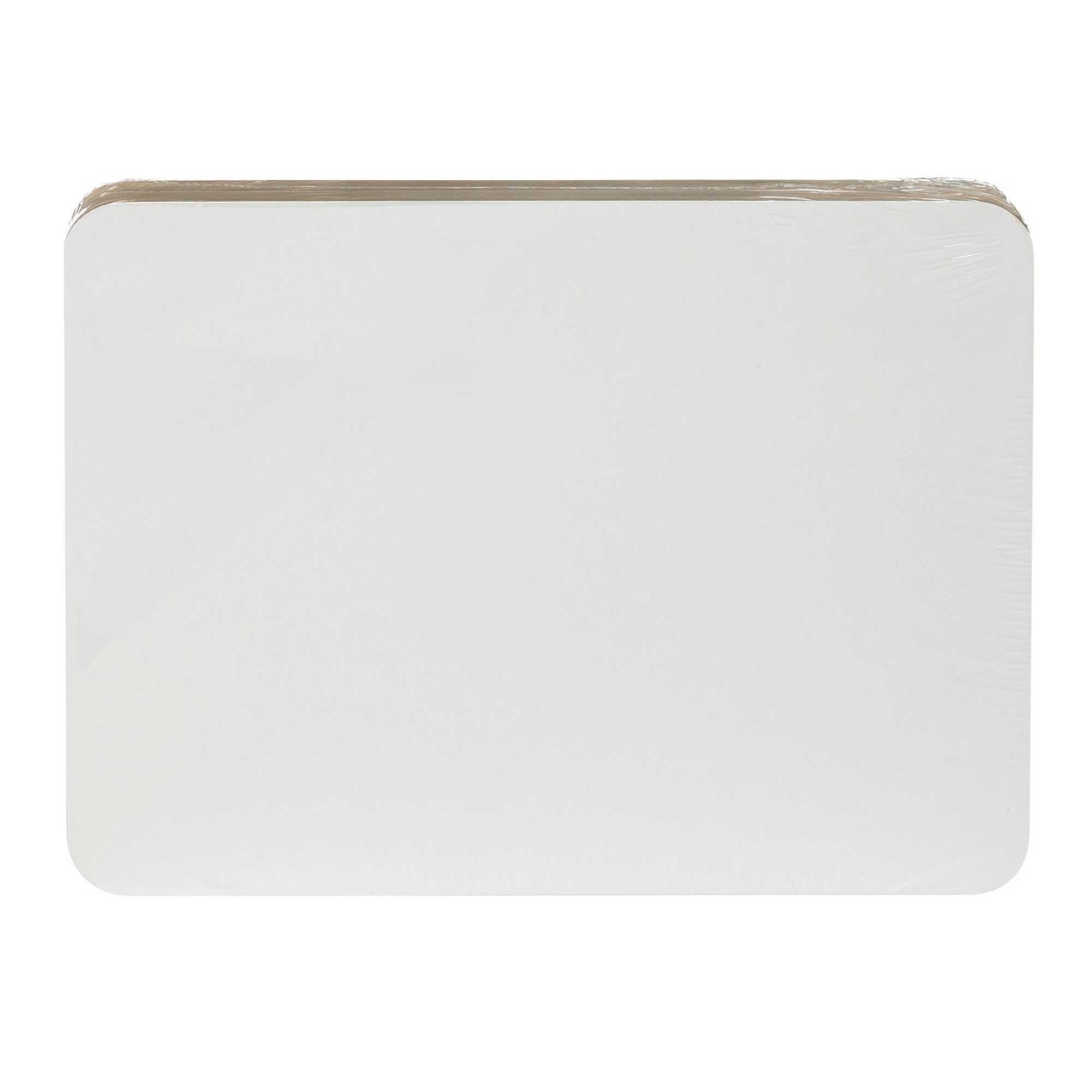 School Smart Dry-Erase Student Boards, Unruled, 9 x 12 Inches, White ...