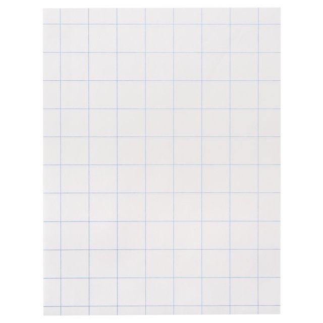 School Smart Standard Bulk Package Graph Paper, 8-1/2 x 11 Inches, 15 ...