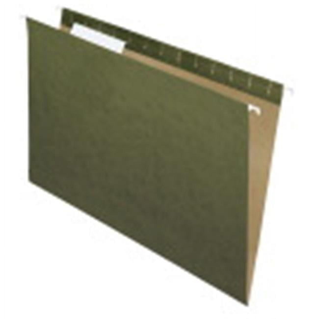 School Smart Hanging File Folder, Legal, Standard Green, 0.33 Cut Tabs ...