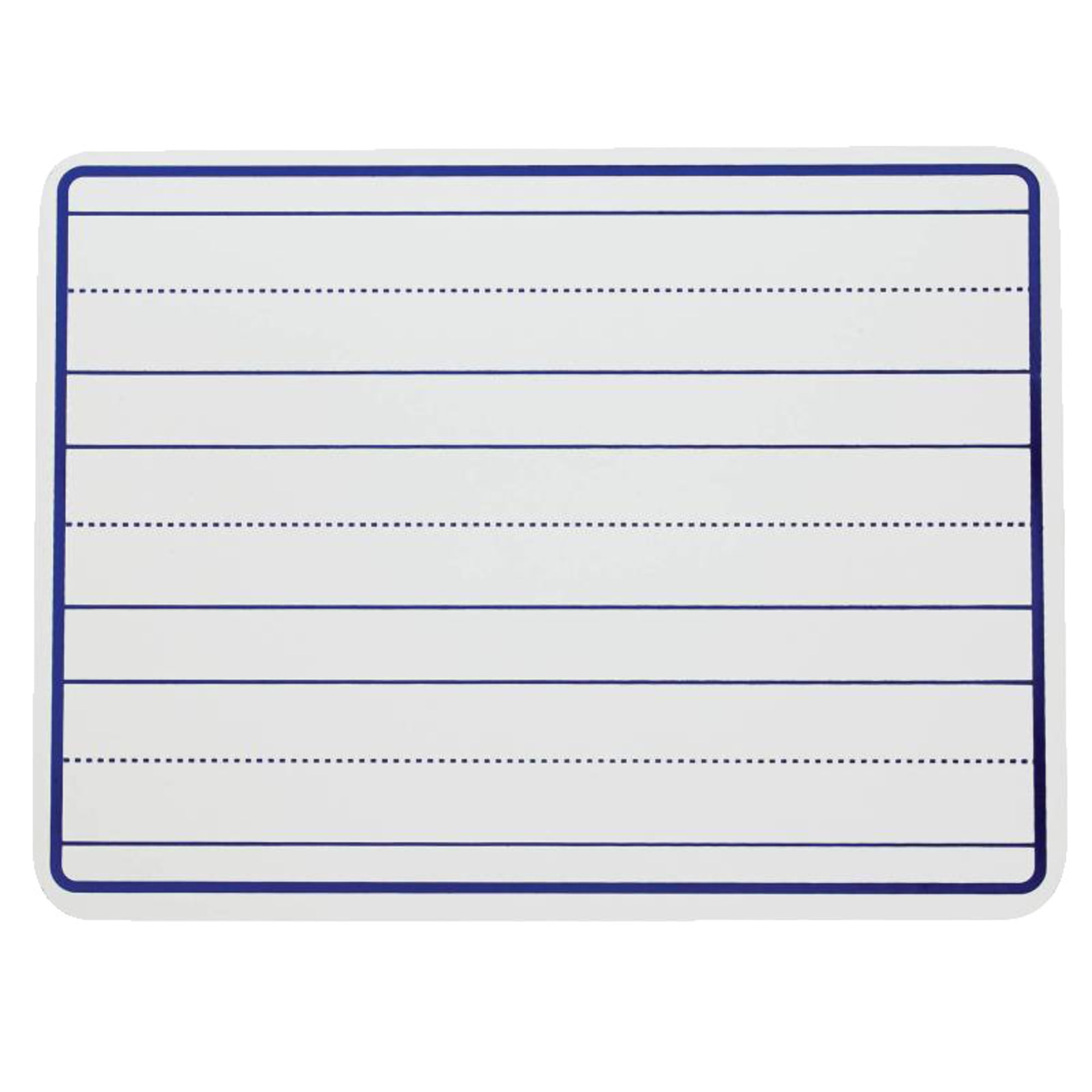 School Smart Lined Dry Erase Boards, 9 x 12 Inches, Pack of 10 ...