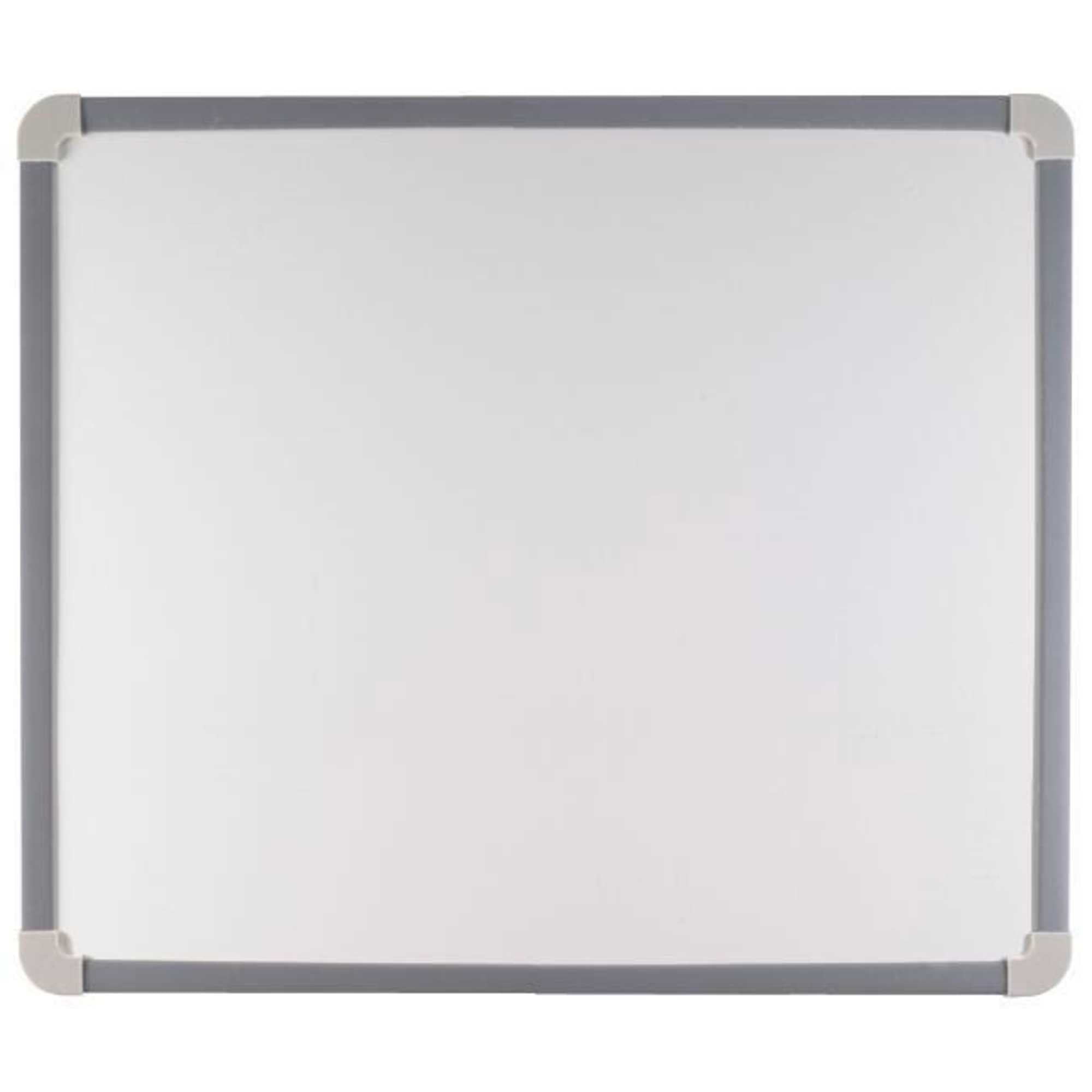 School Smart Medium Magnetic Dry Erase Board, Aluminum Frame, 22 x 17-1 ...
