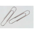 Smart Nickel Finished Non-Skid Paper Clips, Silver, 1.25", 100-Pack ...