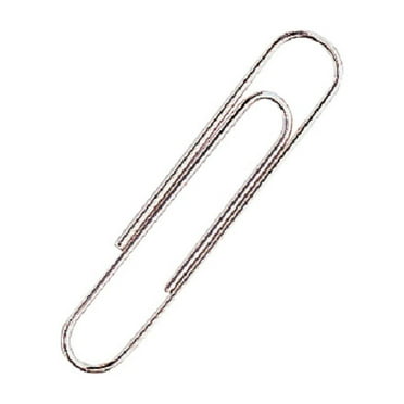 Universal Nonskid Paper Clips, Wire, Jumbo, Silver, 1000/Pack -UNV72240 ...