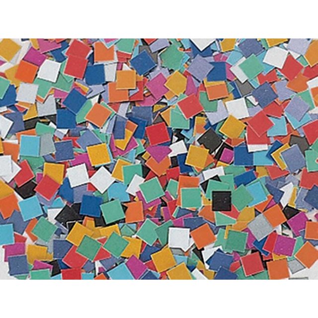 School Smart Paper Mosaic Squares, 3/8 Inches, Assorted Colors, Pack of ...