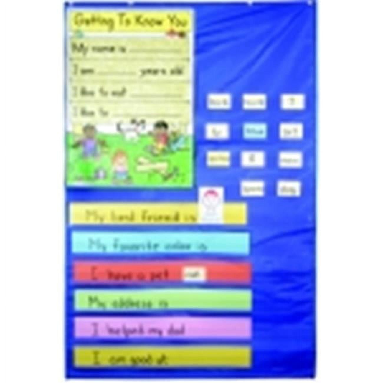 School Smart Pocket Chart Plus - 34 x 50 in. - Walmart.com