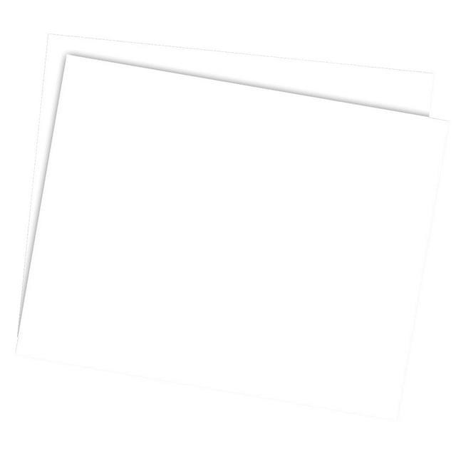 School Smart Poster Board, 11 x 14 Inches, White, Pack of 25 - Walmart.com