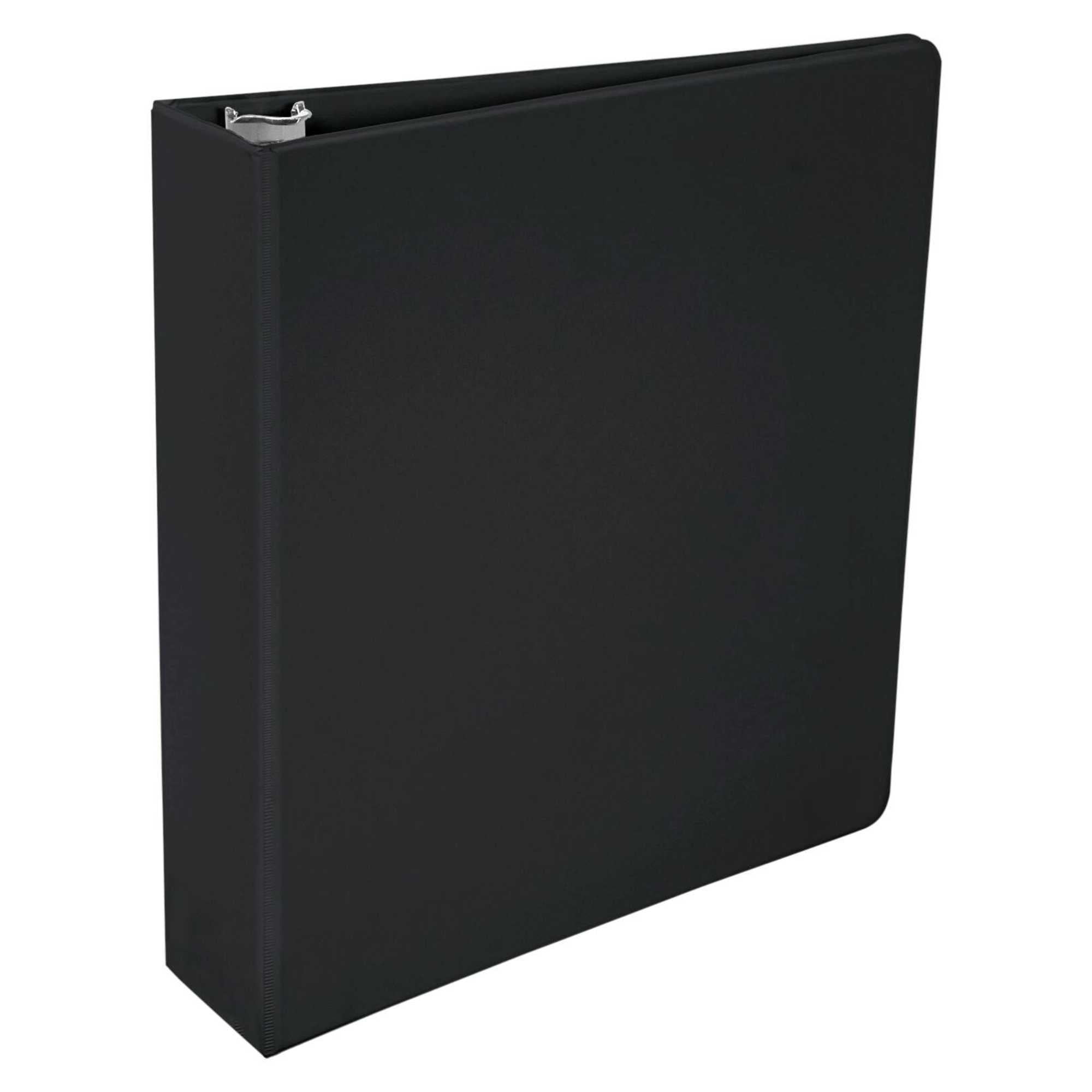 School Smart D Ring Binder, Polypropylene, 2 Inches, Black - Walmart.com
