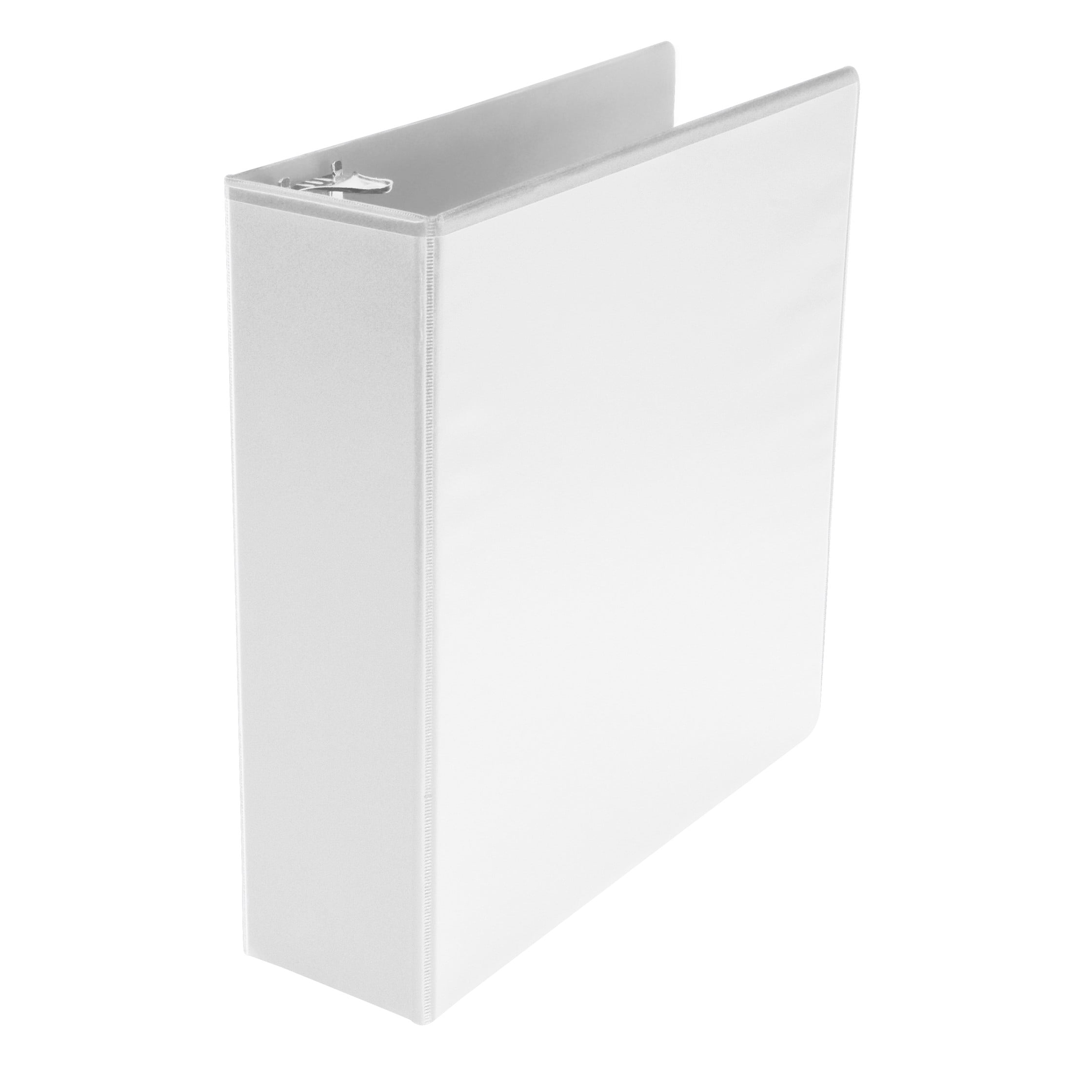 D Ring View Binder, Polypropylene, 3 Inches, White - Walmart.com
