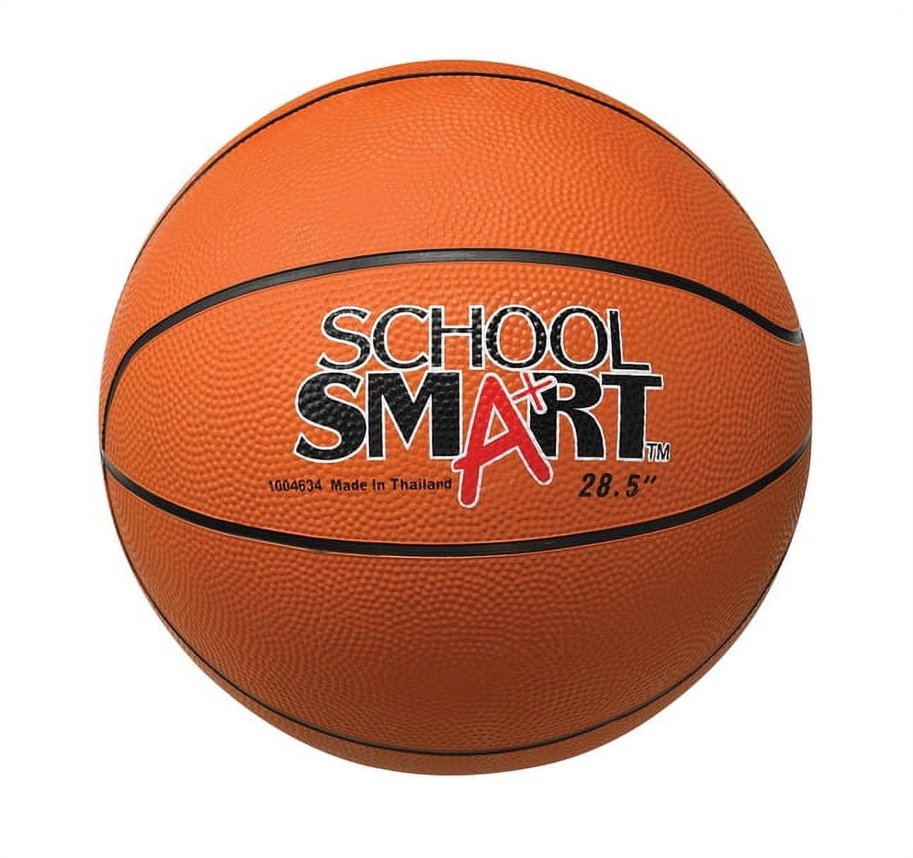 School Smart Rubber Traditional Basketball, Tan, Multiple Sizes ...