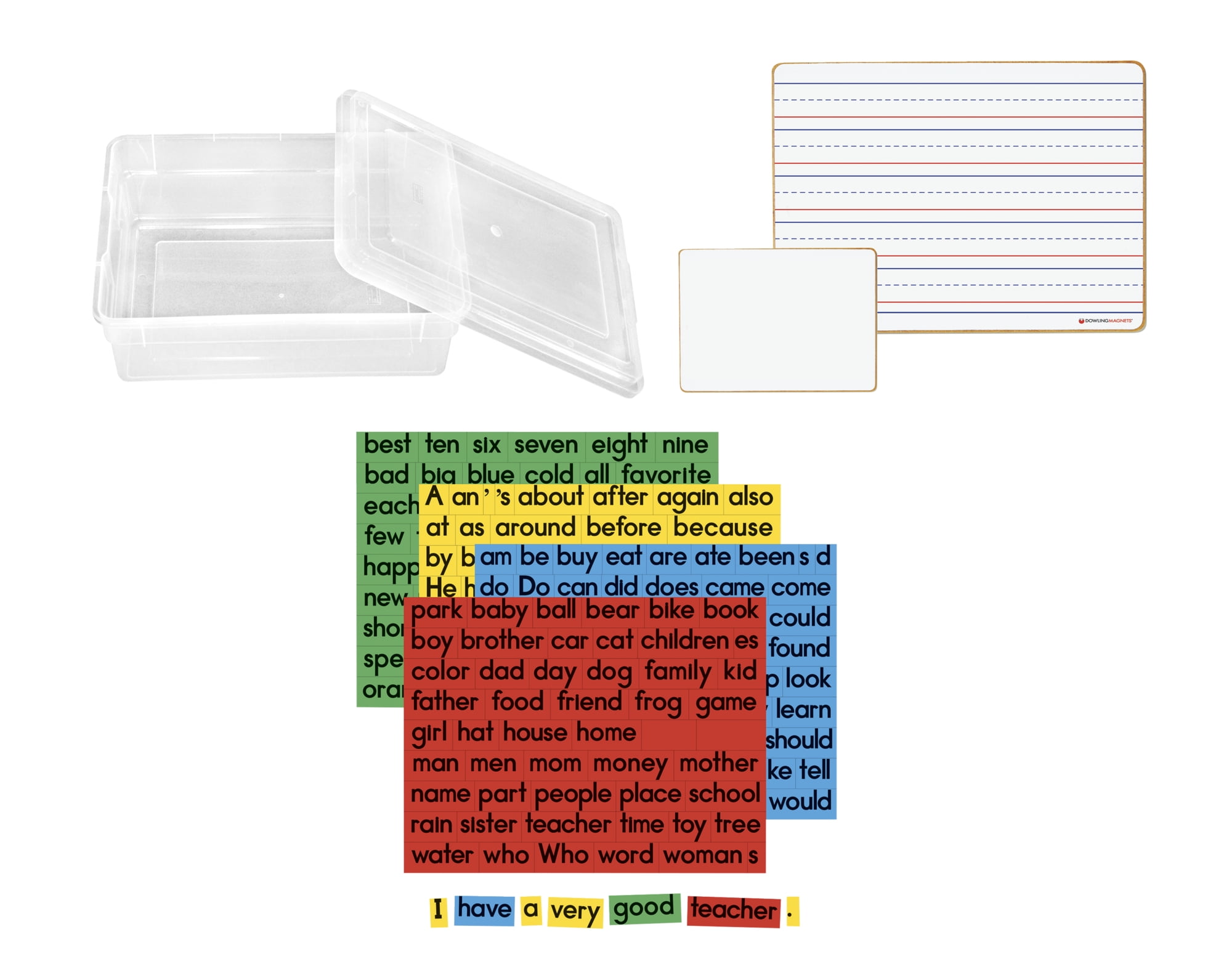 School Smart Sentence Building Magnets & Boards Kit - Walmart.com