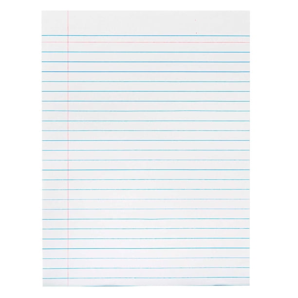 School Smart Theme Paper with Margin, 8 x 10-1/2 Inches, 500 Sheets ...