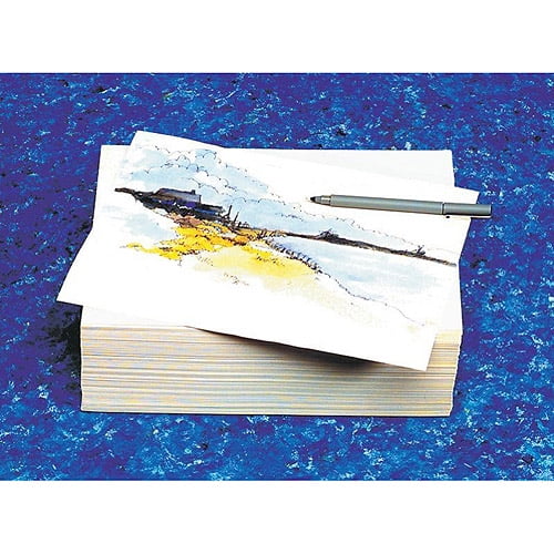 School Smart Value Drawing Paper, 80 lb, 9 x 12 Inches, Soft White ...